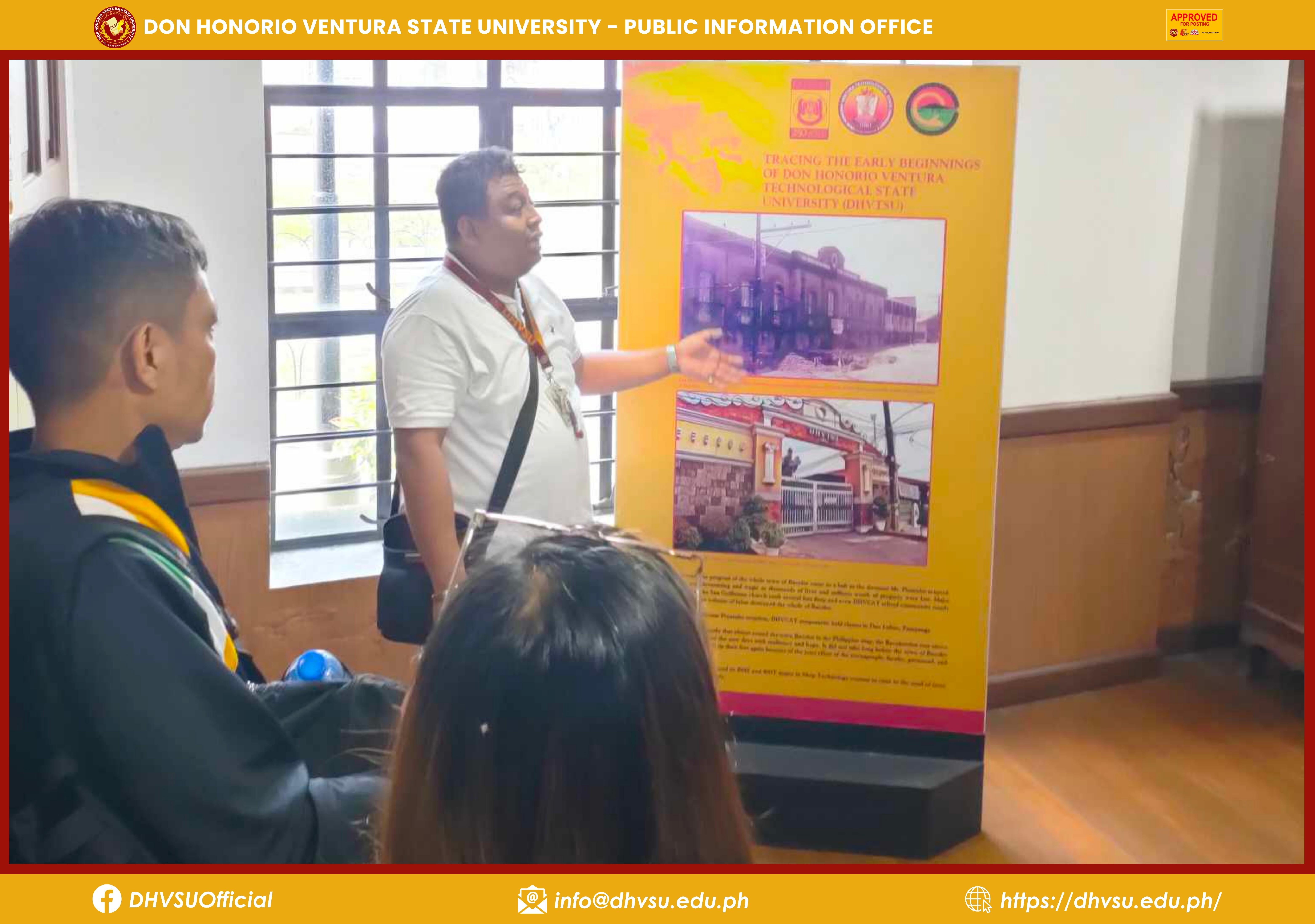 MMSU collaborates with DHVSU through library, museum benchmarking activity