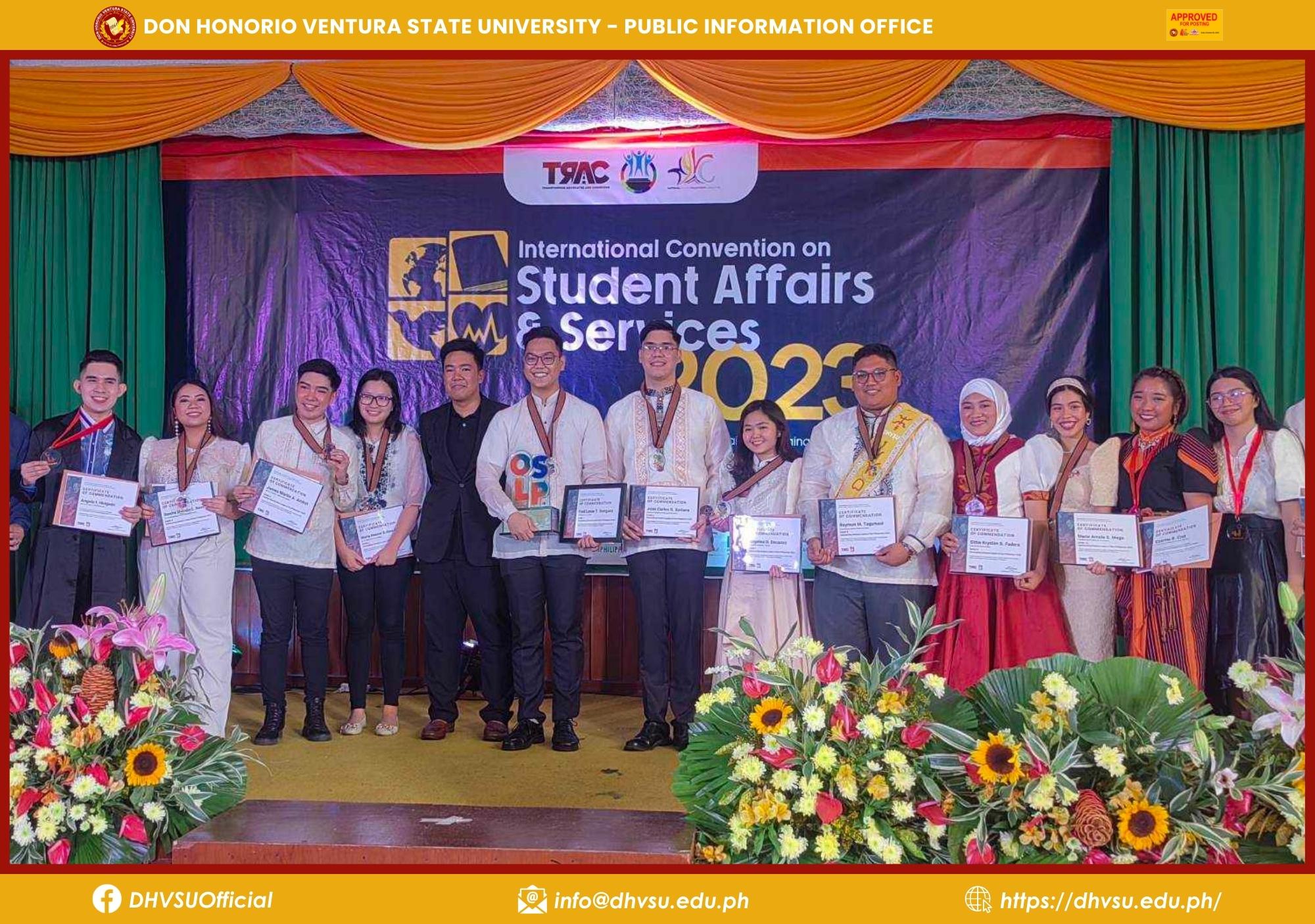 DHVSU alumnus ranks 8th in OSLP awards