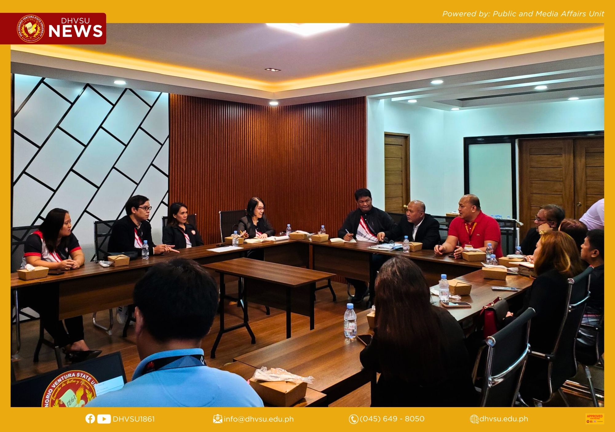 CNSC visits DHVSU for its best practices